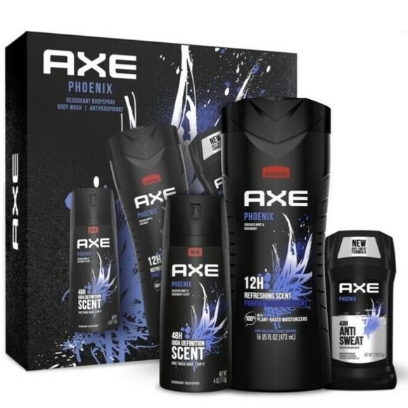 Axe | Grooming | Mens Axe Phoenix 3 Pc Gift Set Deodorant Body Wash ...